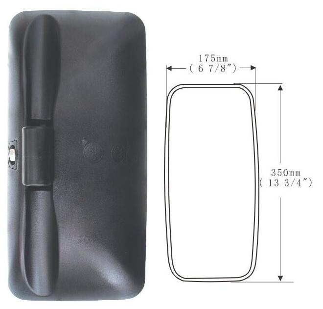 4m50 Truck Mirror GS-1666 MK486109 MK486110 MK580197 MK486111 MK581347 ...